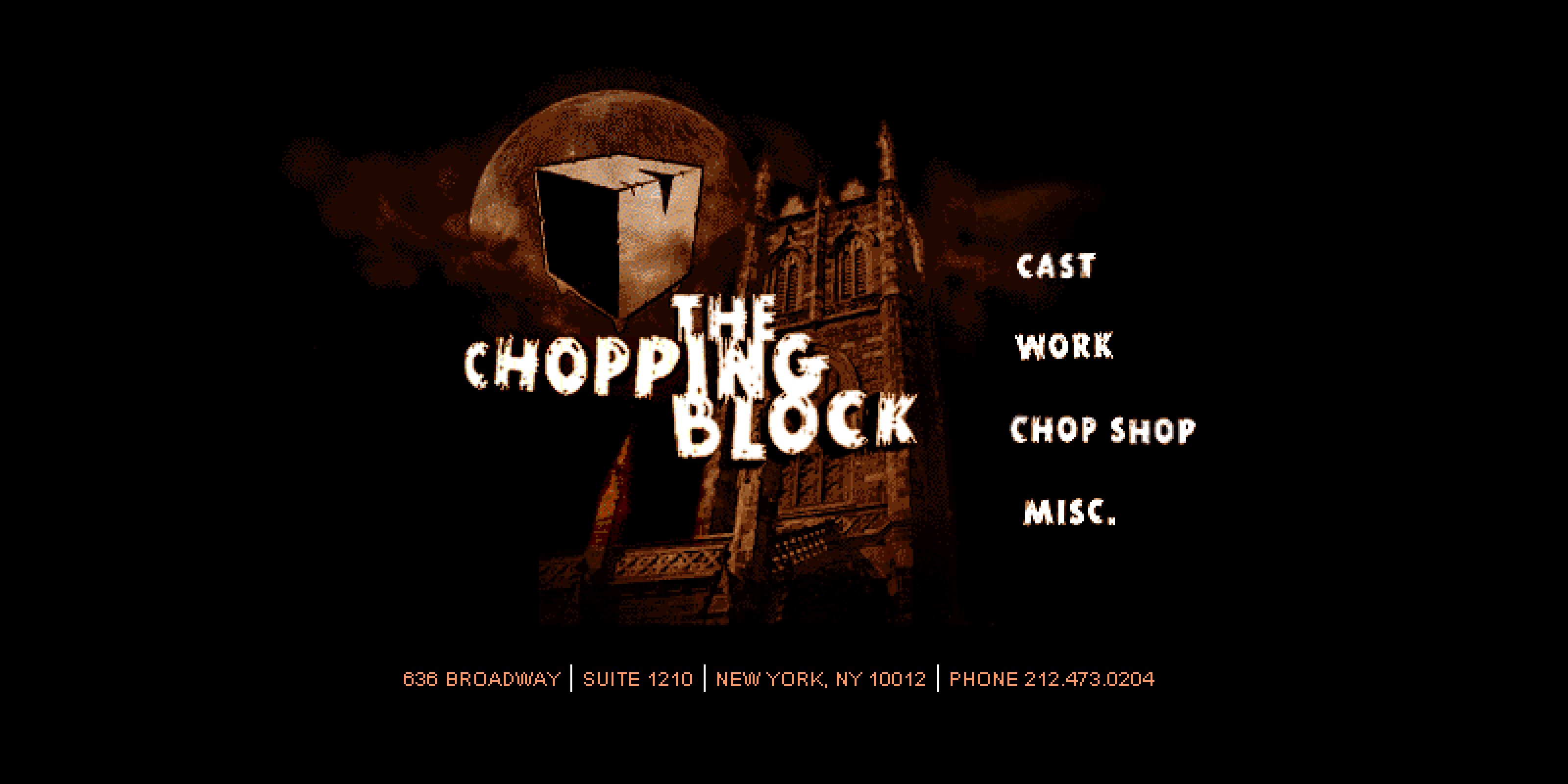 Horror Homepage - chopshopstore