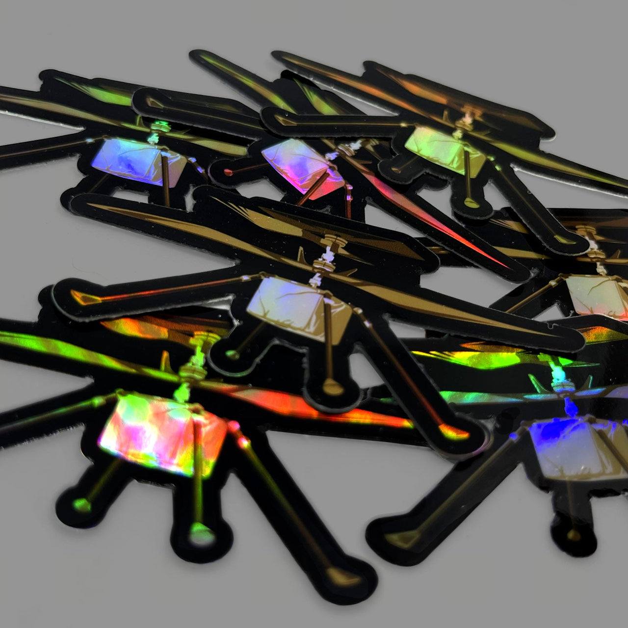 Current Missions: Ingenuity Holographic Style Sticker – chopshopstore