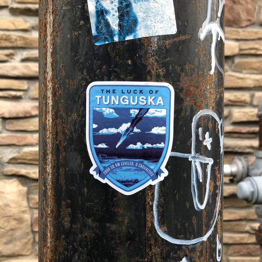 The Luck of Tunguska Sticker – chopshopstore