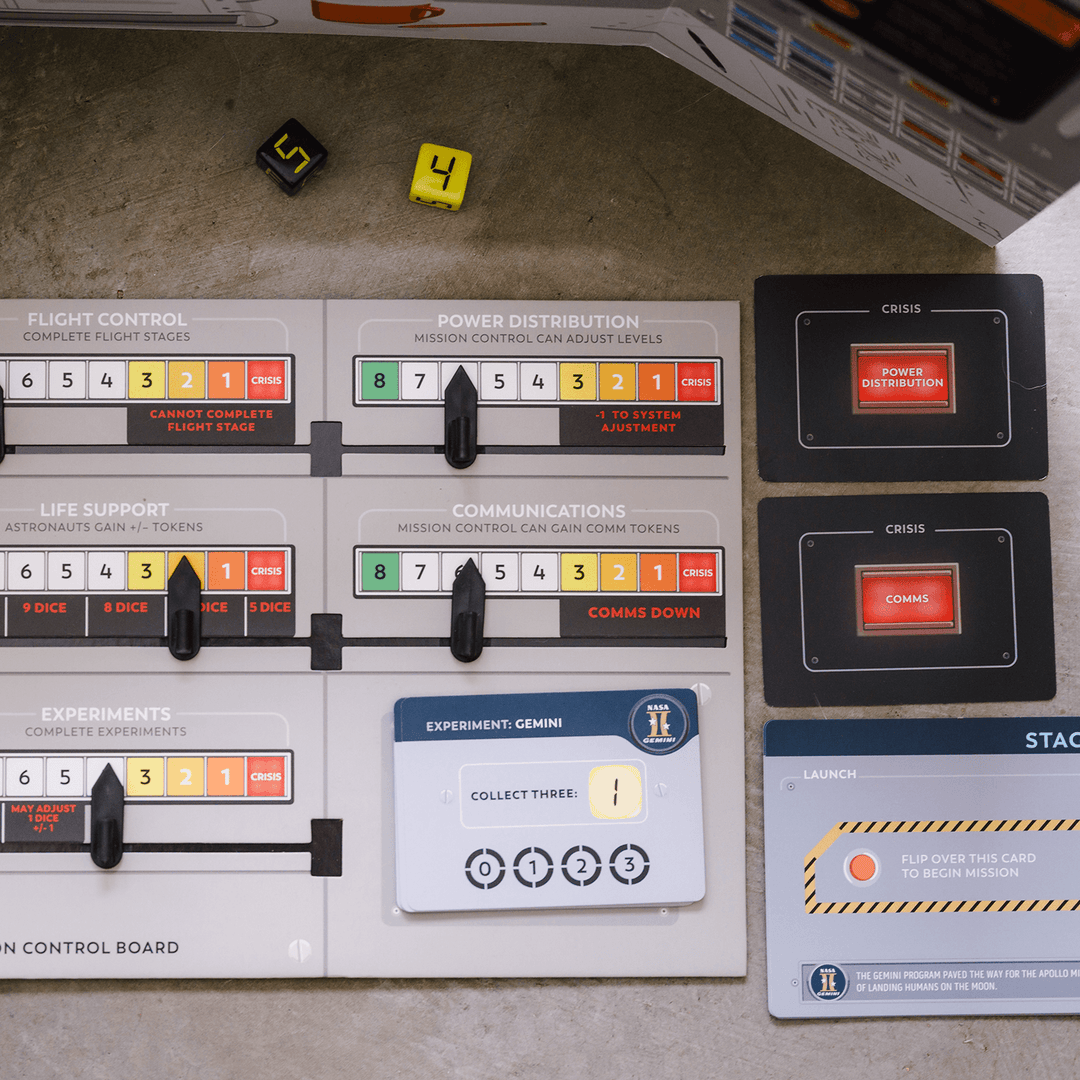 Apollo NASA Moon Missions Board Game – chopshopstore