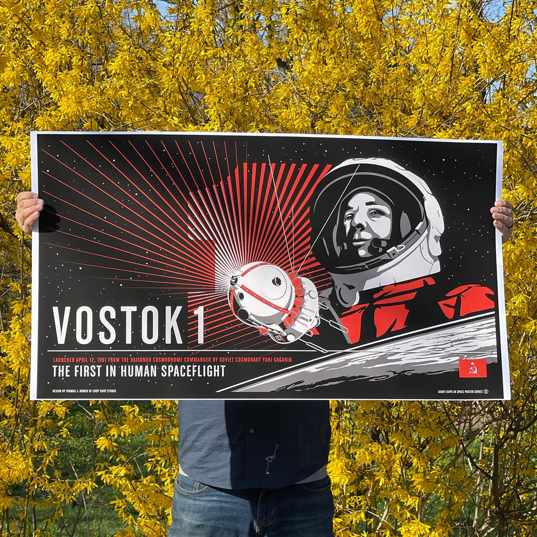 Vostok 1 from the Giant Leaps in Space Print Series – chopshopstore